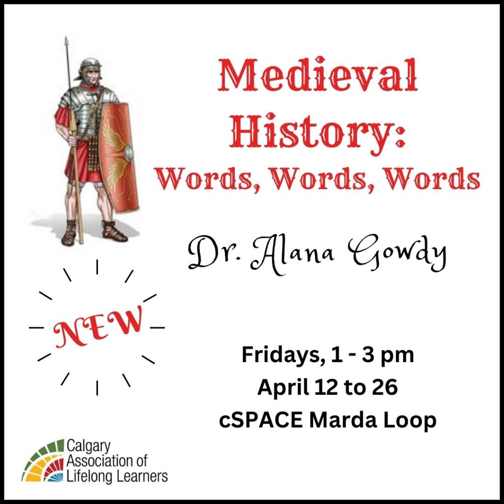 Medieval History: Words, Words, Words - cSPACE Projects