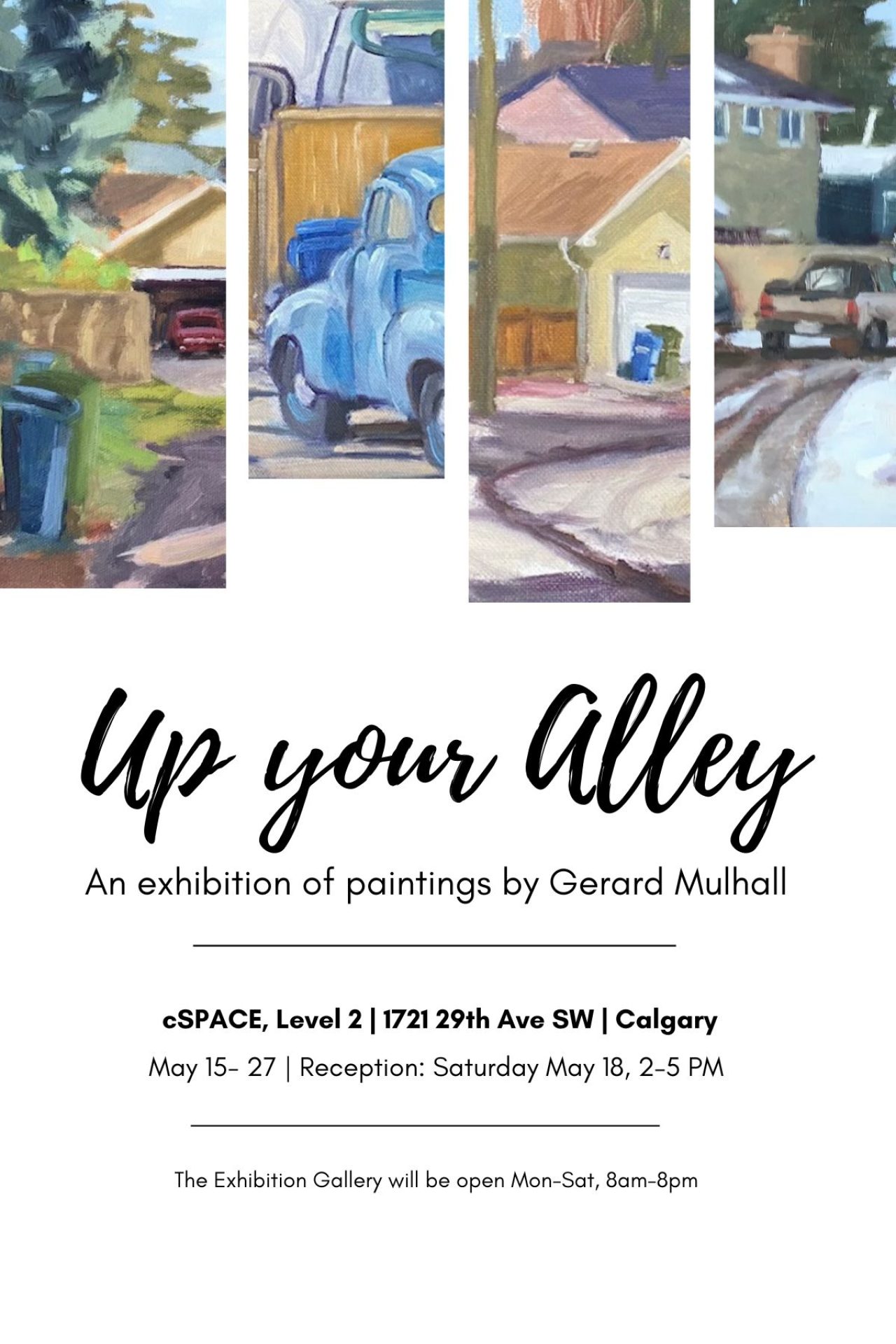 Gerry Mulhall Exhibition - cSPACE Projects